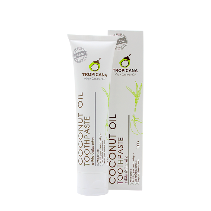 Зубная паста Tropicana Coconut Oil Toothpaste (100 г) – купить в Москве ...